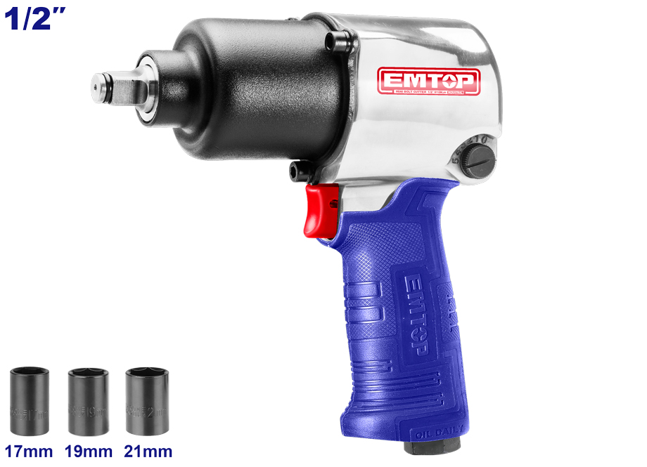 PISTOLA DE IMPACTO 1/2" PARA COMPRESOR EMTOP | Millasur | Maquinaria y ...